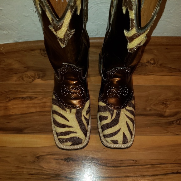 Dan Post | Shoes | Square Toe Stingray Cowboy Boots | Poshmark